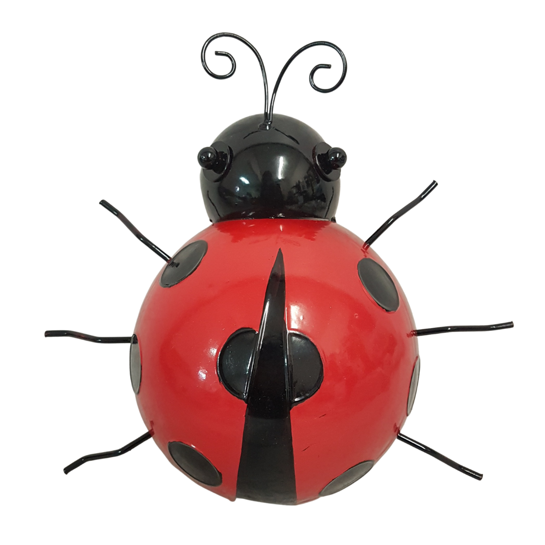 Metal Ladybug Wall Art – Lakeside Garden Gallery
