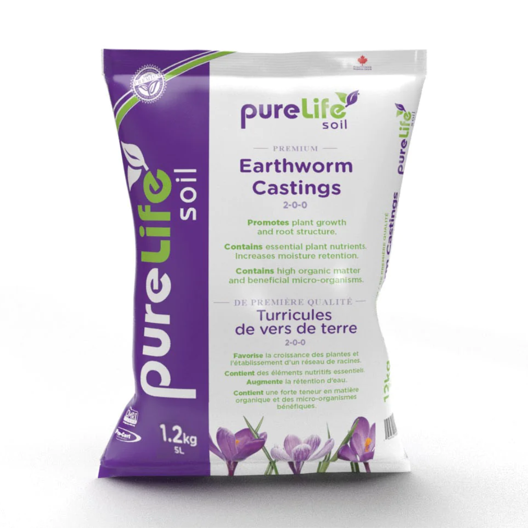 Purelife Earthworm Castings – Lakeside Garden Gallery