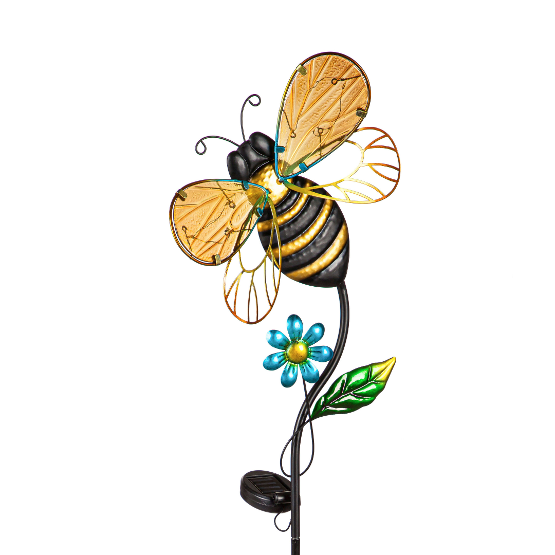 Solar Bee Stake – Lakeside Garden Gallery