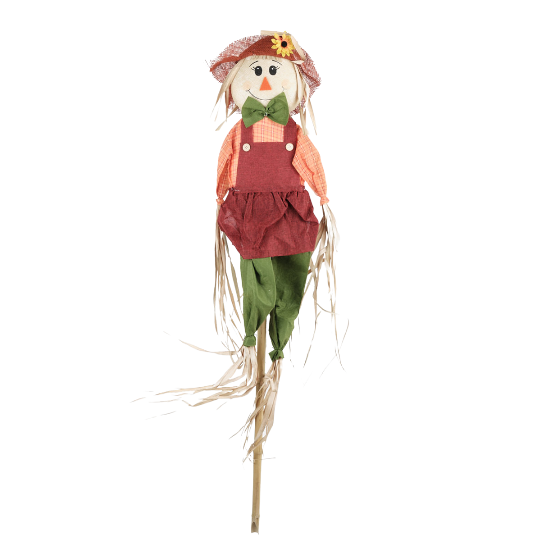 Scarecrow on Pole – Lakeside Garden Gallery