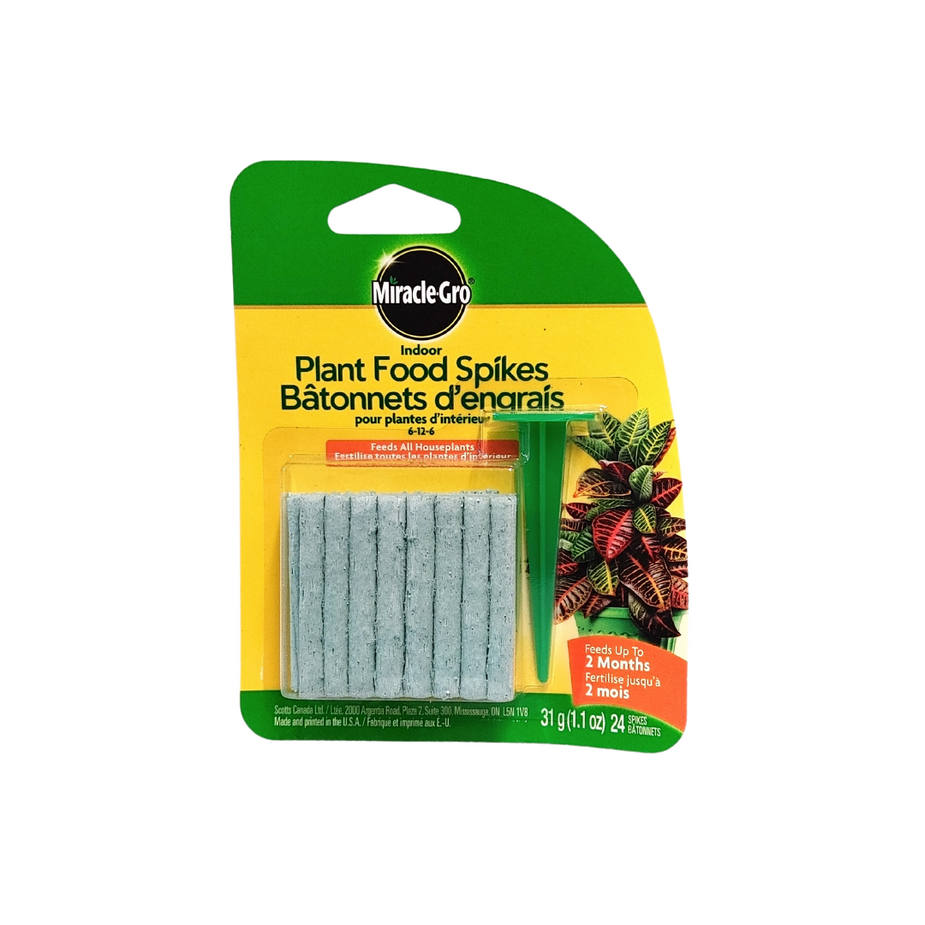 6-12-6 Indoor Plant Food Spikes – Lakeside Garden Gallery