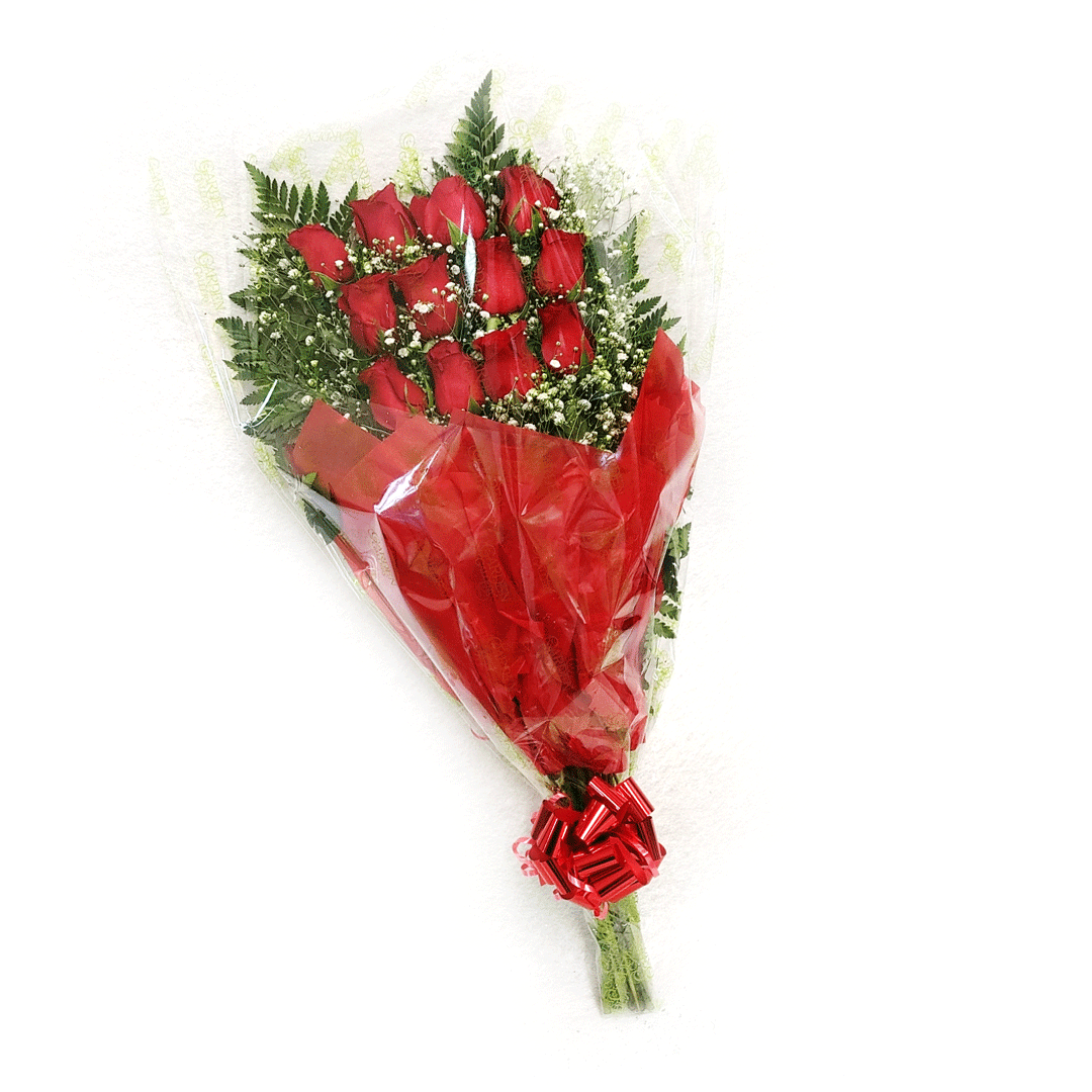 Presentation Rose Bouquet - Red – Lakeside Garden Gallery